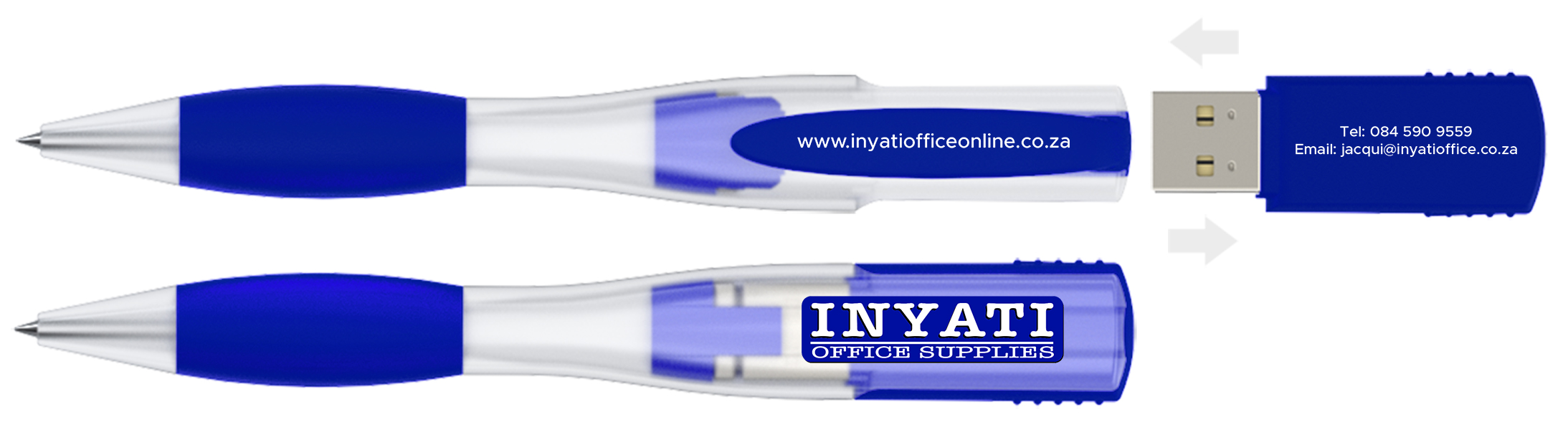 Custom USB Pens, Ink